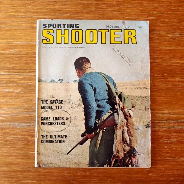SPORTING SHOOTER GUN Magazine December 1970 - 70s Australia Hunting ...