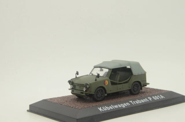 RARE !! KUBELWAGEN Trabant P 601A Germany Army NVA Atlas 1/43 £43.92 ...