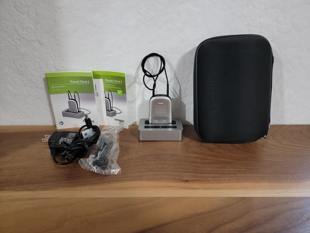 PHONAK TVLINK S Basestation & ComPilot + Case $107.12 - PicClick CA