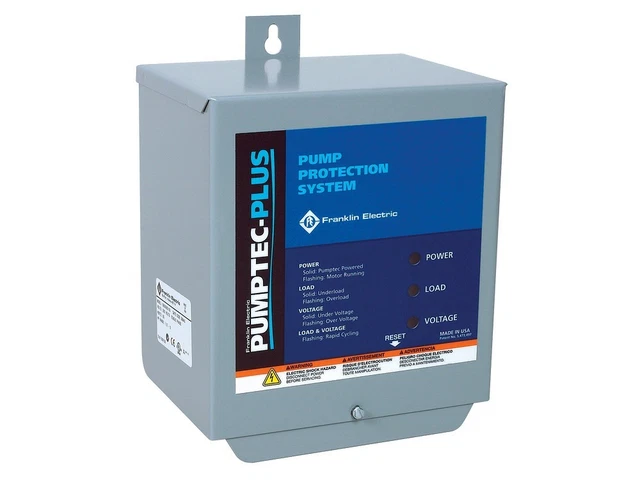 FRANKLIN ELECTRIC 1/2-5HP Pumptec Plus Single-Phase Pump Protection 230 ...