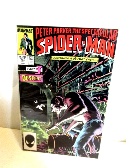 PETER PARKER : The Spectacular Spider-Man #131 ('87) "Kraven's Last ...