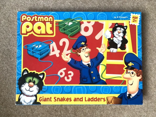 GIANT POSTMAN PAT Snskes & Ladders Board Game £2.50 - PicClick UK