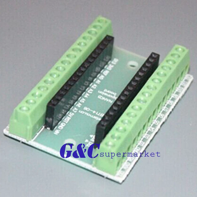 NANO TERMINAL ADAPTER for the New Arduino Nano V3.0 AVR ATMEGA328P-AU ...