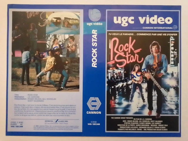 JAQUETTE VHS (SEUL) UGC Rock Star EUR 4,00 - PicClick FR