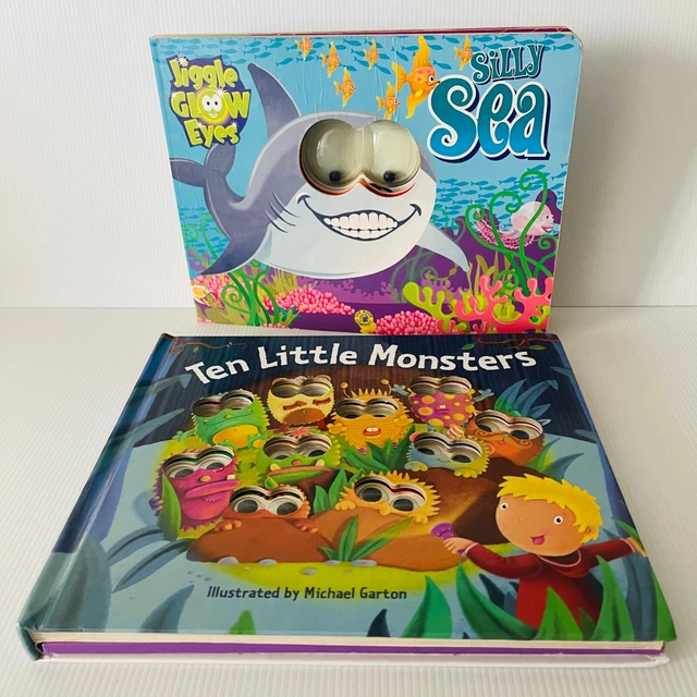 CHILDRENS TEN LITTLE Monsters Sally Hopgood Michael Garton Bundle HC ...