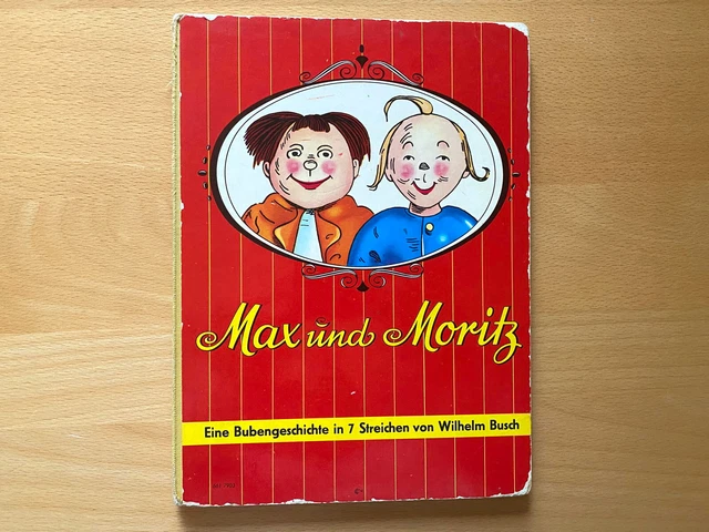WILHELM BUSCH: MAX und Moritz (altes Buch) EUR 12,99 - PicClick FR