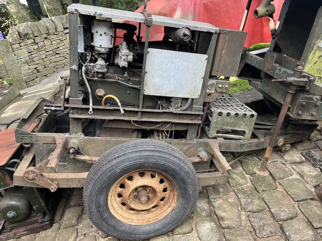 WW2 BRITISH AIRBORNE Generator trailer. £750.00 - PicClick UK