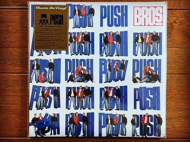 BROS PUSH 35TH Anniversary Limited Edition Blue Vinyl LP EUR 56,97 - PicClick IT