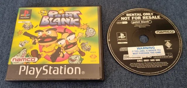 SONY PLAYSTATION 1 PS1 Game Point Blank Boxed Rental Version £22.99 ...