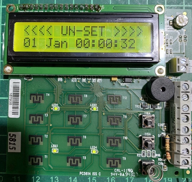 RISCO / GARDTEC LCD Screen Keypad Repairs £29.98 - PicClick UK