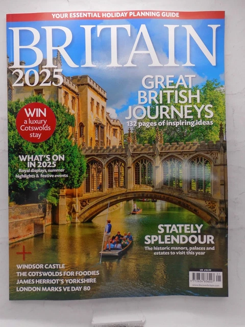 DISCOVER BRITAIN MAGAZINE Annual 2025 Great British Journeys + Windsor ...