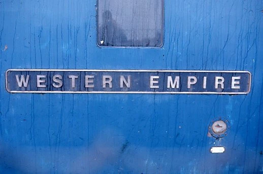 ORIGINAL COLOUR SLIDE of D1059 BR class 52 Western diesel hydraulic ...