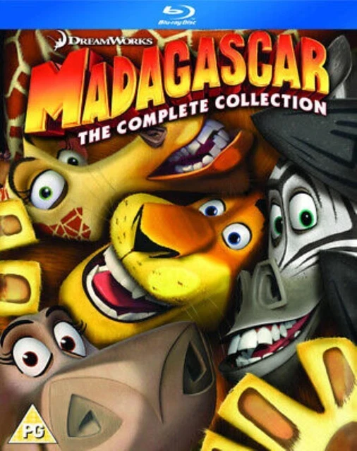 MADAGASCAR - THE Complete Collection Blu-ray (2013) Quality Guaranteed ...