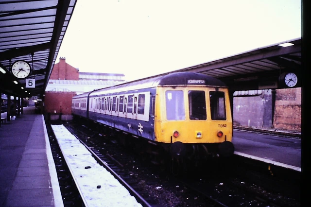ORIGINAL 35MM COL/SLIDE DMU Class 108 DMU T052 Shrewsbury 5/11/1992 ...