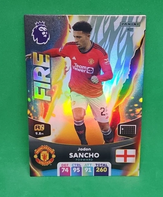 ADRENALYN XL PREMIER LEAGUE 2024 : Jadon Sancho/ Fire #407 EUR 0,12 ...