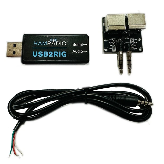 USB SOUND CARD Interface for Yaesu FT-817 FT-818 Digital Modes Audio ...