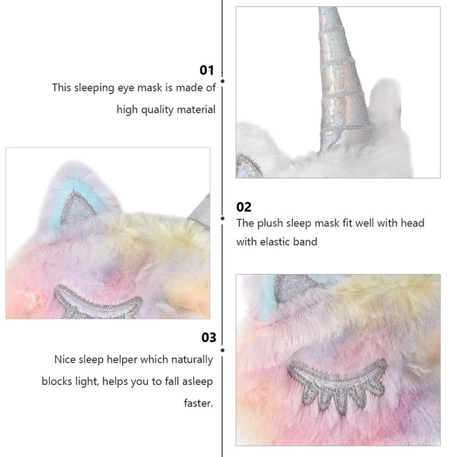 2 PCS CARTOON Sleep Mask Soft Sleeping Blindfold Eye Cover for Kids $25 ...