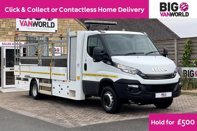 2019 IVECO DAILY 70C18 Euro 6 Ulez 7.2Ton Hgv 15Ft5 Alloy Dropside ...