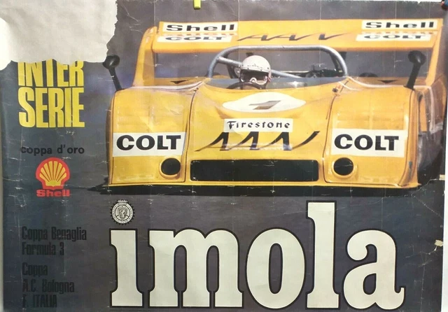 INTER SERIE COPPA D'Oro Shell Imola Coppa Benaglia Formula 3 1971 - 100 ...