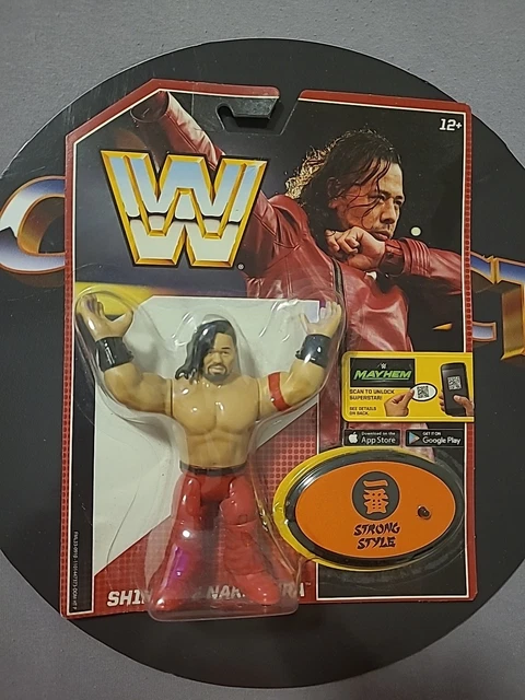 WWE RETRO FIGUR MOC Shinsuke Nakamura WWF Hasbro neu OVP Wrestling Actionfigur EUR 28,95 ...