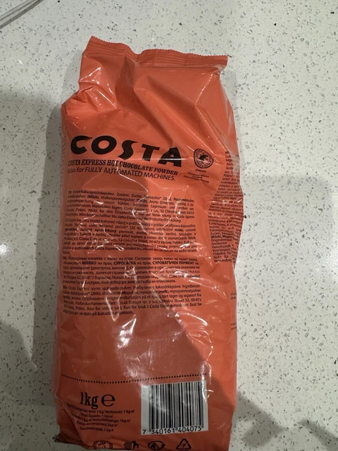 COSTA EXPRESS HOT Chocolate Powder 1kg Bag £9.19 - PicClick UK