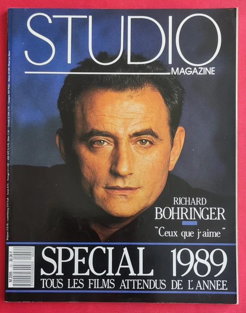 MAGAZINE STUDIO N°22 SPECIAL FILMS Janvier 1989 BOHRINGER F ARDANT Voir ...
