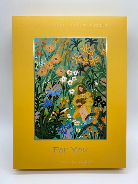 LET'S PIECES PUZZLE For You Illustrated by Zhu Guli 1000 Pieces Jigsaw ...