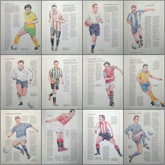 CLUB COLOURS HISTORICAL Football Strips + Records Picture - Various ...