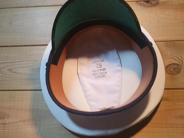 VINTAGE ORIGINAL ROYAL Navy Officers Cap Military Hat Naval Sailor ...