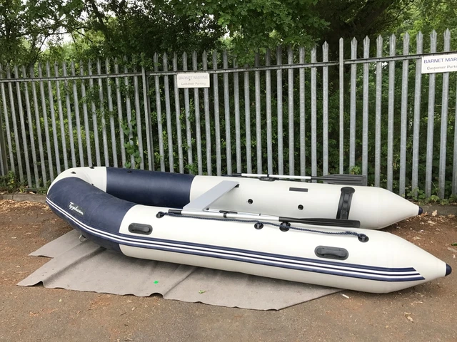 OLD STOCK ZODIAC BOMBARD TYPHOON 420 Solid Deck Inflatable boat (ONLY ...