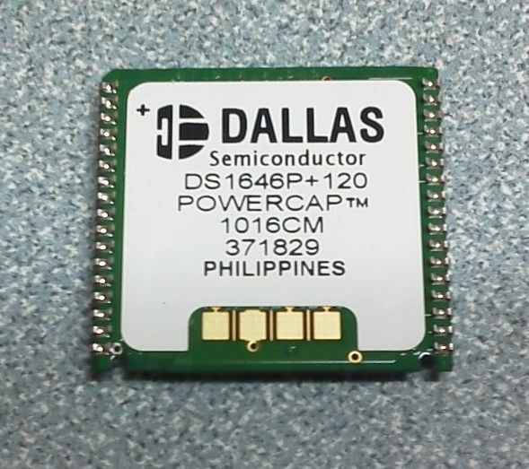 RAM SEMI-CONDUCTRICE MAXIM, Dallas, chronométrage non volatile, DS1646P ...