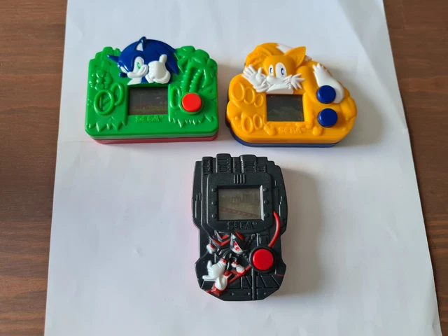2005 MCDONALDS SEGA - Tails Sky Patrol, Sonic & Shadow LCD Hand Held ...