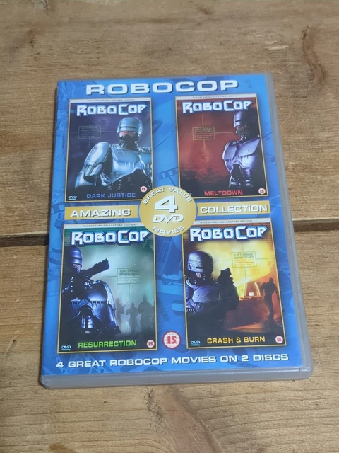 ROBOCOP THE PRIME Directives 1 2 3 4 FULL SET DVD's (2002) PAL Region 2 ...