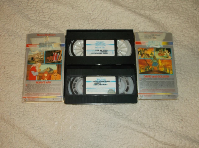 HANNA-BARBERA DAS GRÖSSTE Abenteuer BIBEL NOAHS ARCHE DAVID & GOLIATH ...