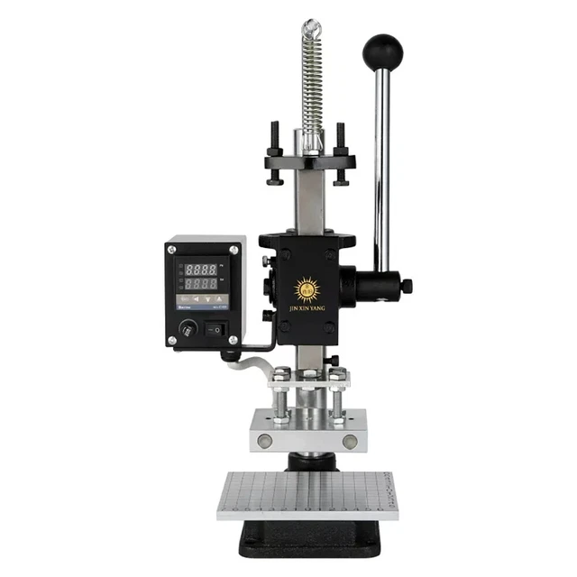 HAND PRESS HOT Foil Stamping Machine DIY Manual Electric Heat Embossing ...