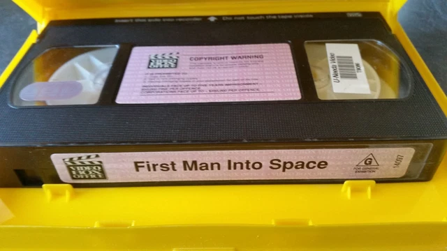 FIRST MAN INTO Space VHS Big Box Extremely Rare tested $40.00 - PicClick AU