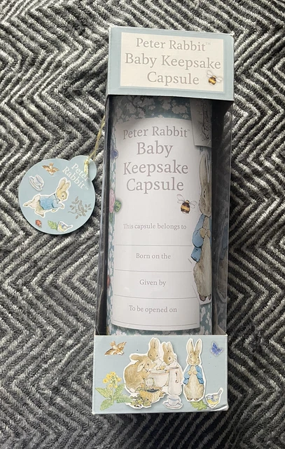 PETER RABBIT BABY Keepsake Capsule - Beatrix Potter - Complete Brand ...