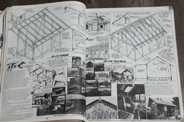VINTAGE BOOK SHELTER Architecture 1973 Illustrated Building Structures ...