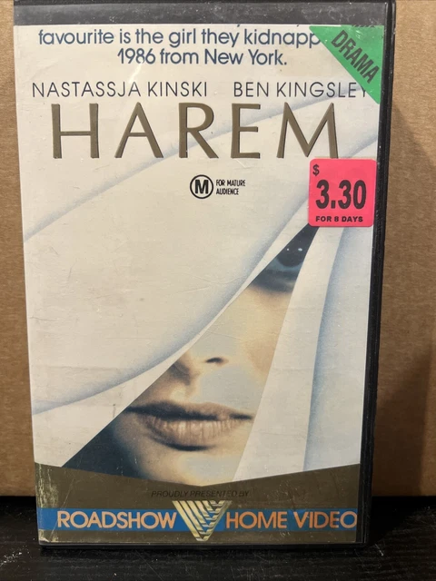 HAREM VHS PAL Extremely Rare EX-RENTAL Clamshell ROADSHOW HOME VIDEO 1985 B7 $29.95 - PicClick AU
