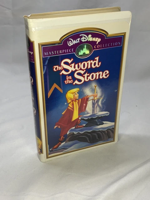 Walt Disney Masterpiece Collection The Sword And The Stone Vhs Tape 4