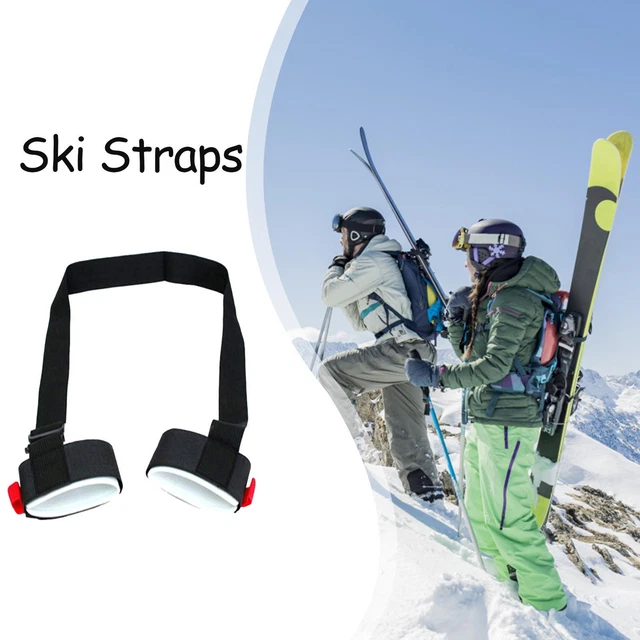 OUTDOOR ADJUSTABLE CARRIER Ski Shoulder Sling for Skiboard Carry Strap ...