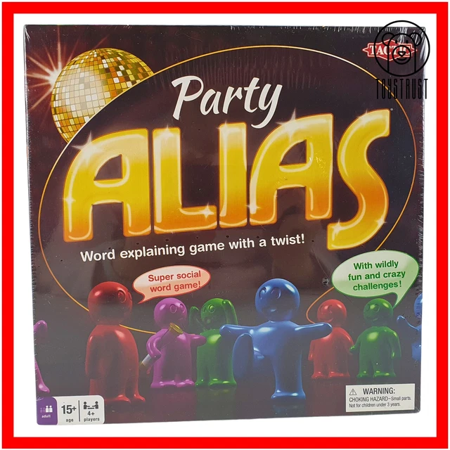 PARTY ALIAS WORD Explaining Board Game Party Game by Tactic Games Ages ...