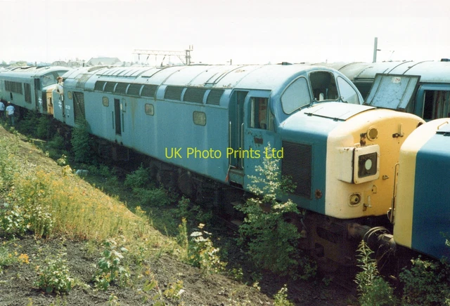 RAILWAY PHOTO 6X4 Class 40 40139 Scrap Line Crewe Works c1986 £1.50 ...