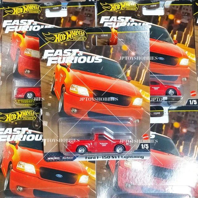 HOT WHEELS PREMIUM FAST & FURIOUS Ford F-150 SVT Lightning Set 1 10 20 ...