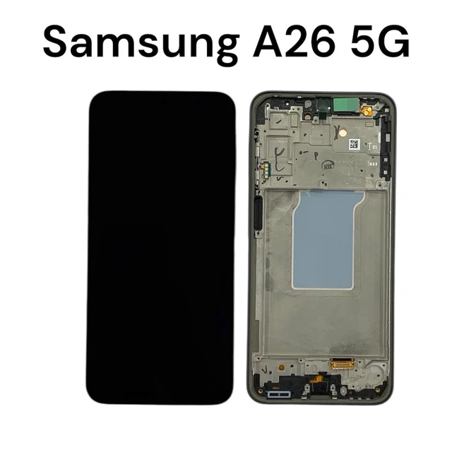 SAMSUNG GALAXY A26 5G SM-A266B/DS LCD Display Touch Screen + Frame £75. ...