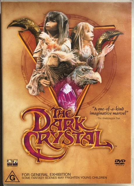 THE DARK CRYSTAL (Jim Henson, Frank Oz's 1982 Classic) Region 4 DVD AS ...