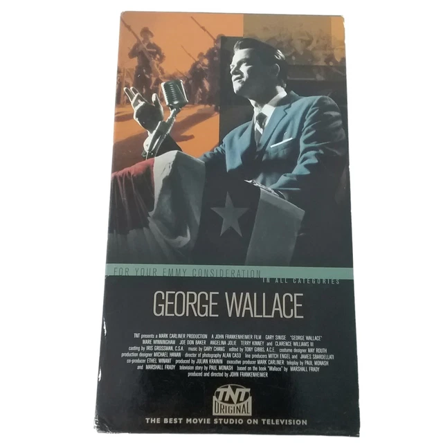 GEORGE WALLACE VHS For Your Emmy Consideration FYC 1998 TNT Original £9 ...