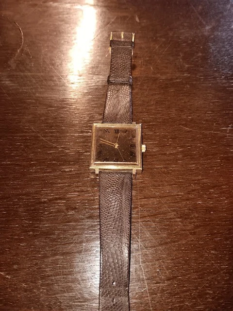 VINTAGE SEIKO MENS gold tone tank watch 66-5010 in working order £40.00 - PicClick UK