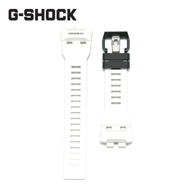 CASIO G-SHOCK GENUINE White Urethane Watch Band 10610291 for GBD-100 ...