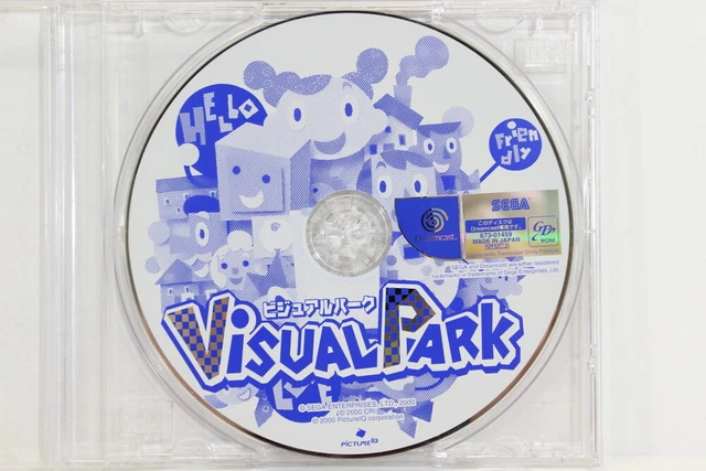 VISUAL PARK DISC Only SEGA Dreamcast DC Japan Import D017 $24.99 - PicClick